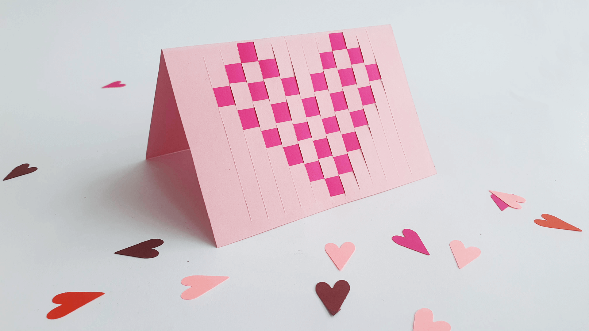 Paper Weaving Greeting Card – Fox The Maker