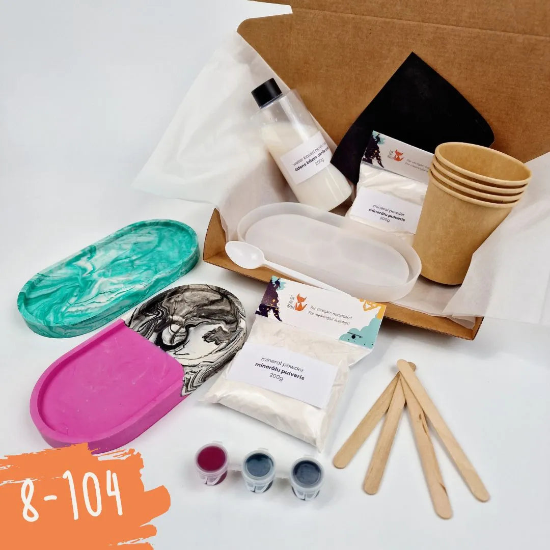 Resin casting kit for kids and adults | All included – Fox The Maker